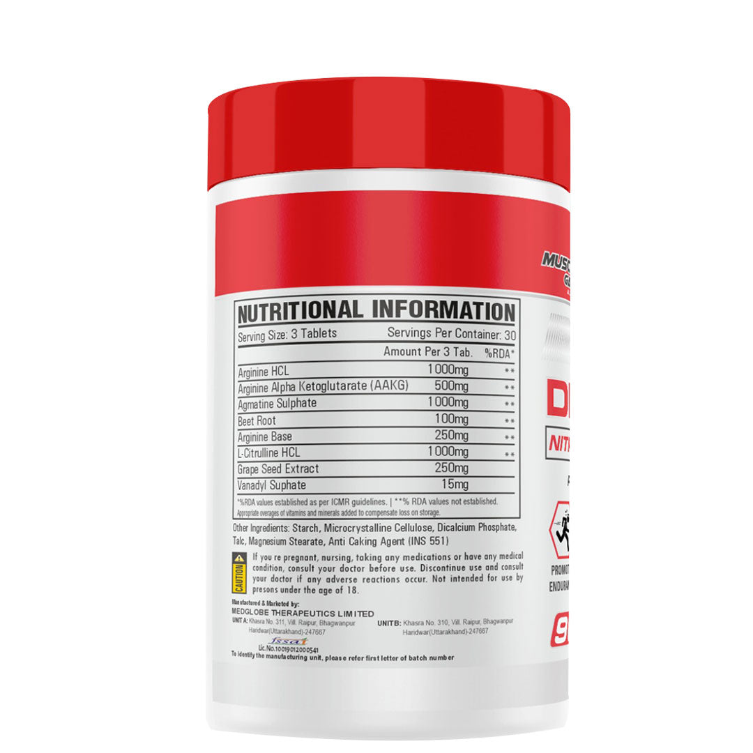 DNA Dispatch Nitric Oxide Complex- 90 Tablets